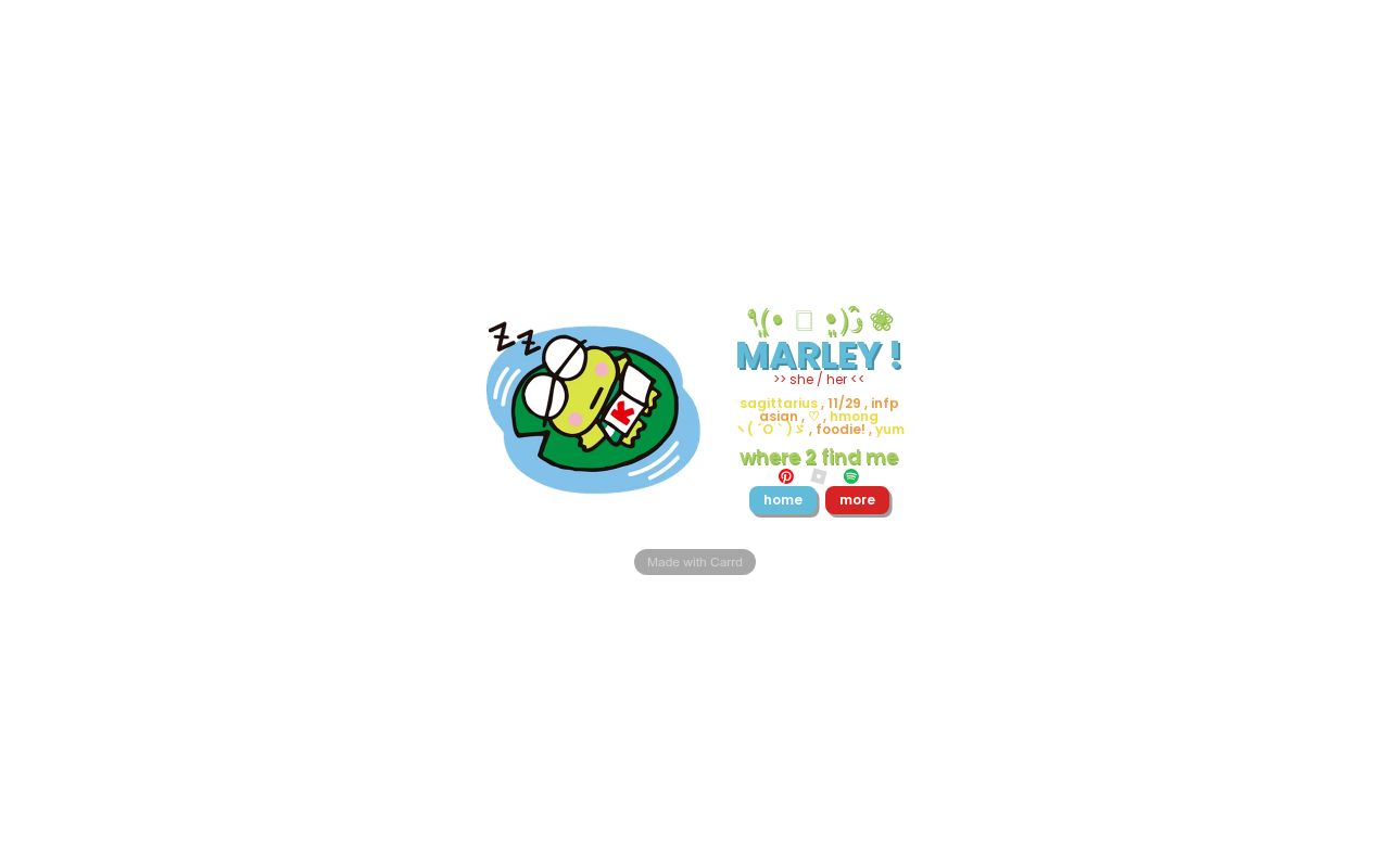 marley's keroppi carrd!